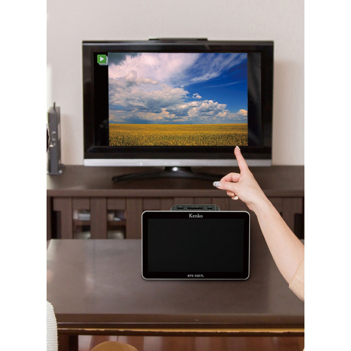 7インチ液晶フィルムスキャナー KFS-14D7L - セシール(cecile)