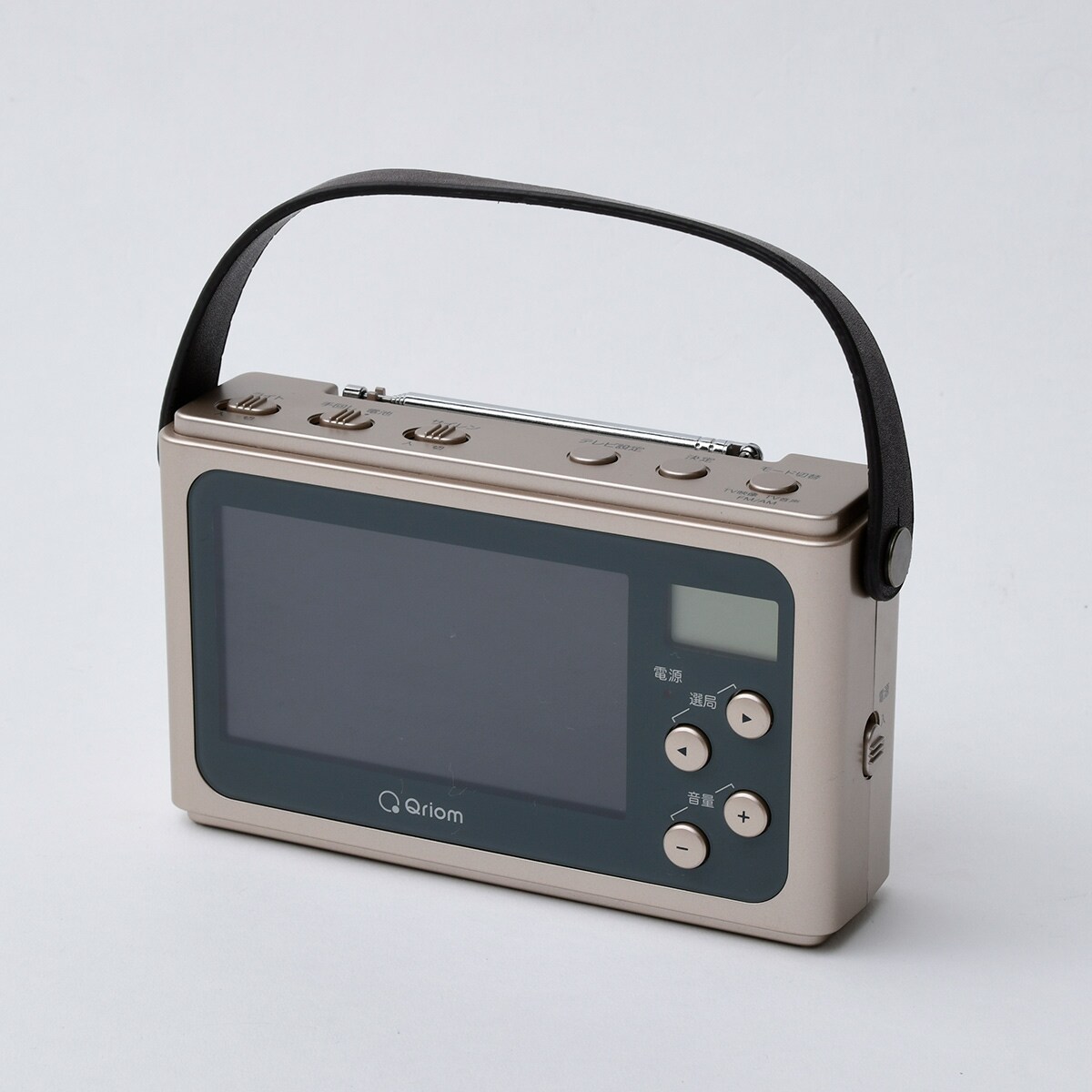 手回し充電ワンセグテレビ(ラジオ付き) JYTM-RTV430 - セシール(cecile)