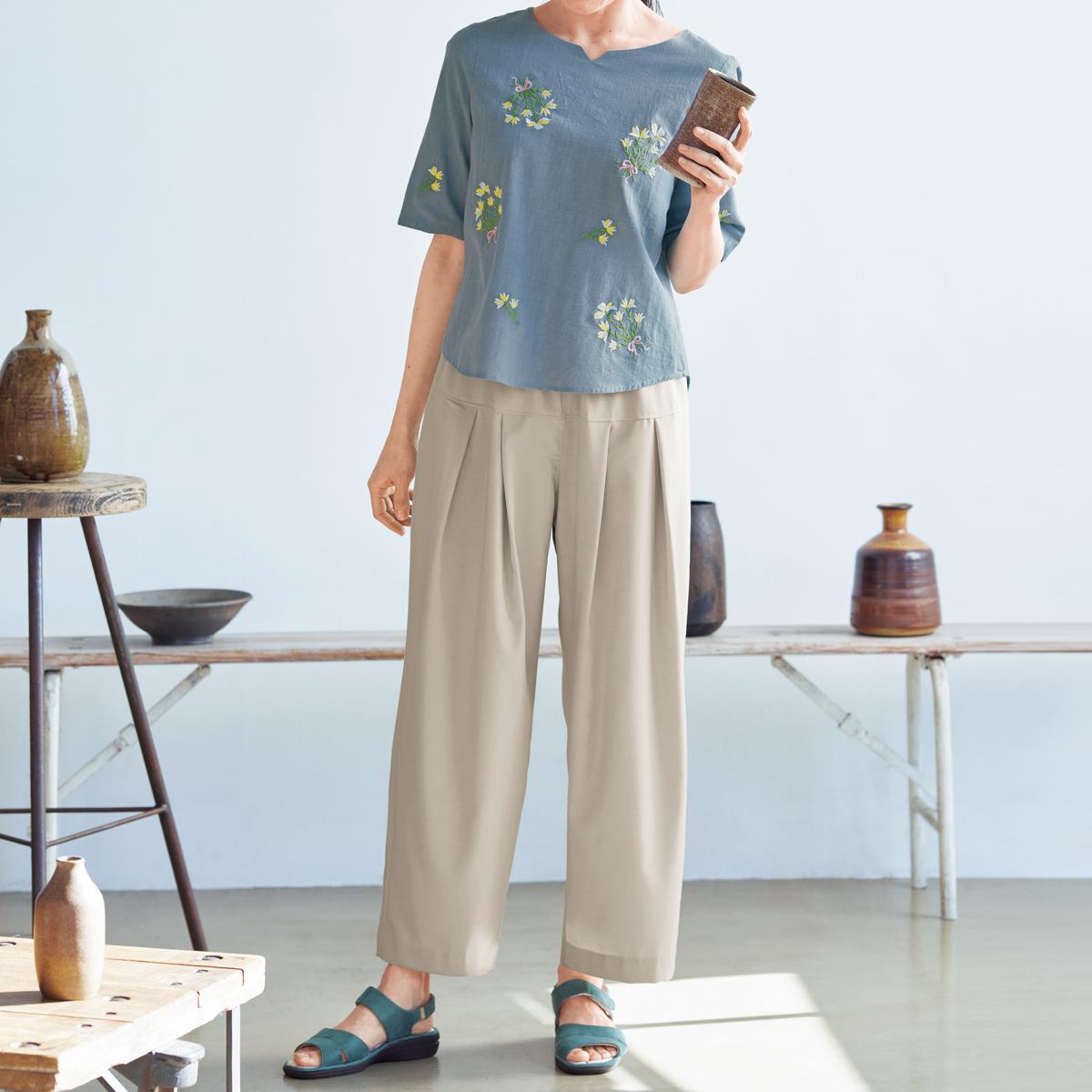 4E軽量コンフォートサンダル/あとりえOKADA - ファッション通販ならセシール(cecile)