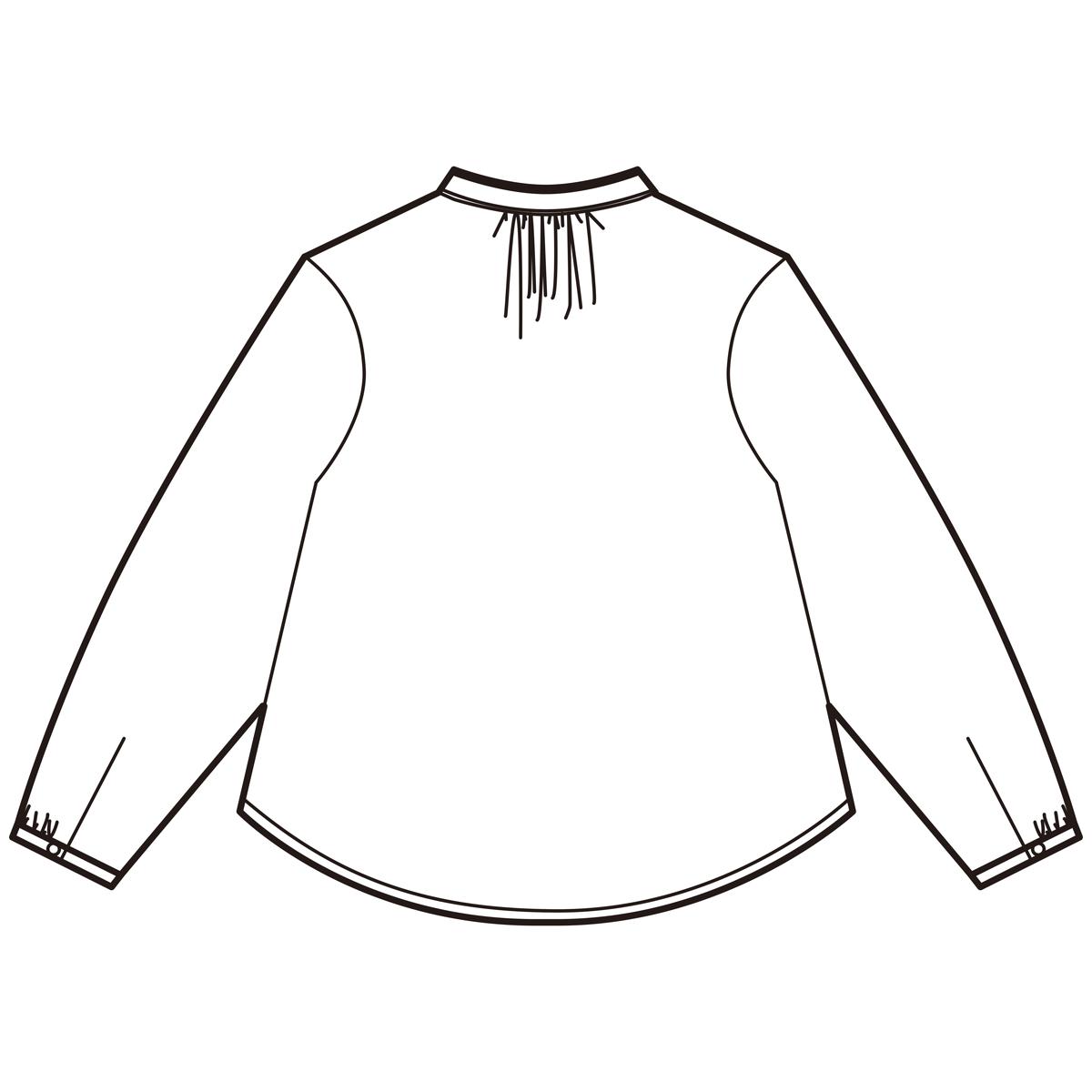 胸タックブラウス - ファッション通販ならセシール(cecile) 胸タックブラウス - ファッション通販ならセシール(cecile)