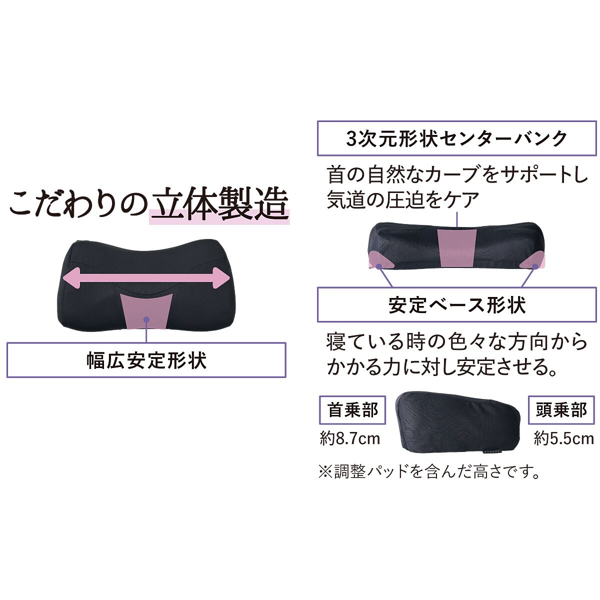 RAKUNA 整体枕 - 寝具の通販ならセシール(cecile)