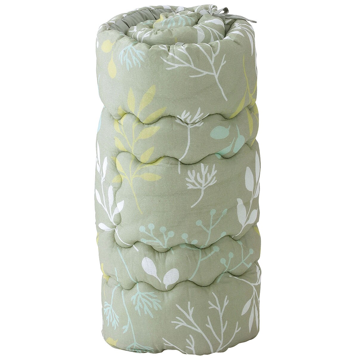 綿ガーゼごろ寝長座布団(リーフ柄) - 寝具の通販ならセシール(cecile)